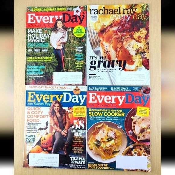 Rachael Ray | Kitchen | Bundleof4 Magazine Every Day With Rachel Ray ...